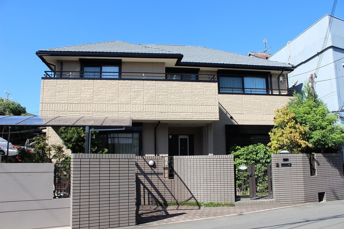 外壁19-65D屋根N-50ガイナ塗装施工例 - 外壁塗装専門店ペイント一番 西宮営業所（兵庫県西宮市）